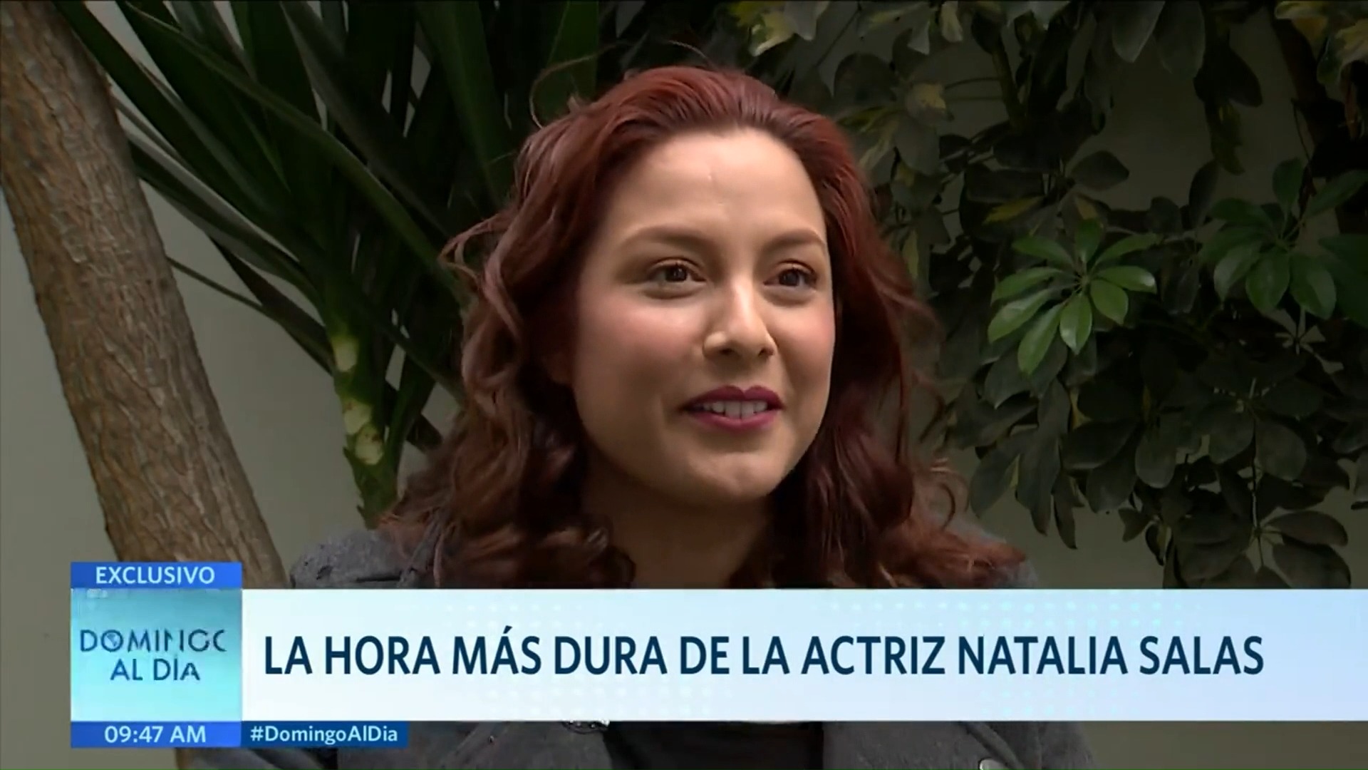 Domingoaldía La Lucha De La Actriz Natalia Salas América Televisión