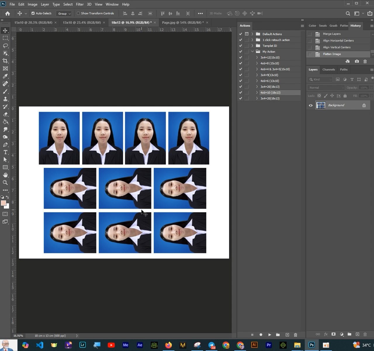 Update Action ថ្មី Adobe photoshop 2020 ស្រួលប្រើលើកាងារ ...