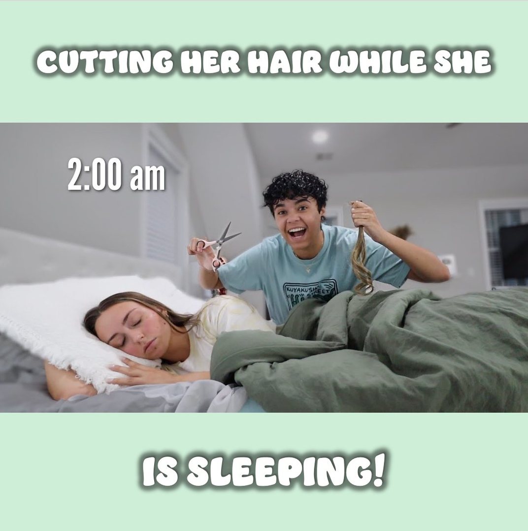 I Cut My Girlfriends Hair While She Was Sleeping Bad Idea She