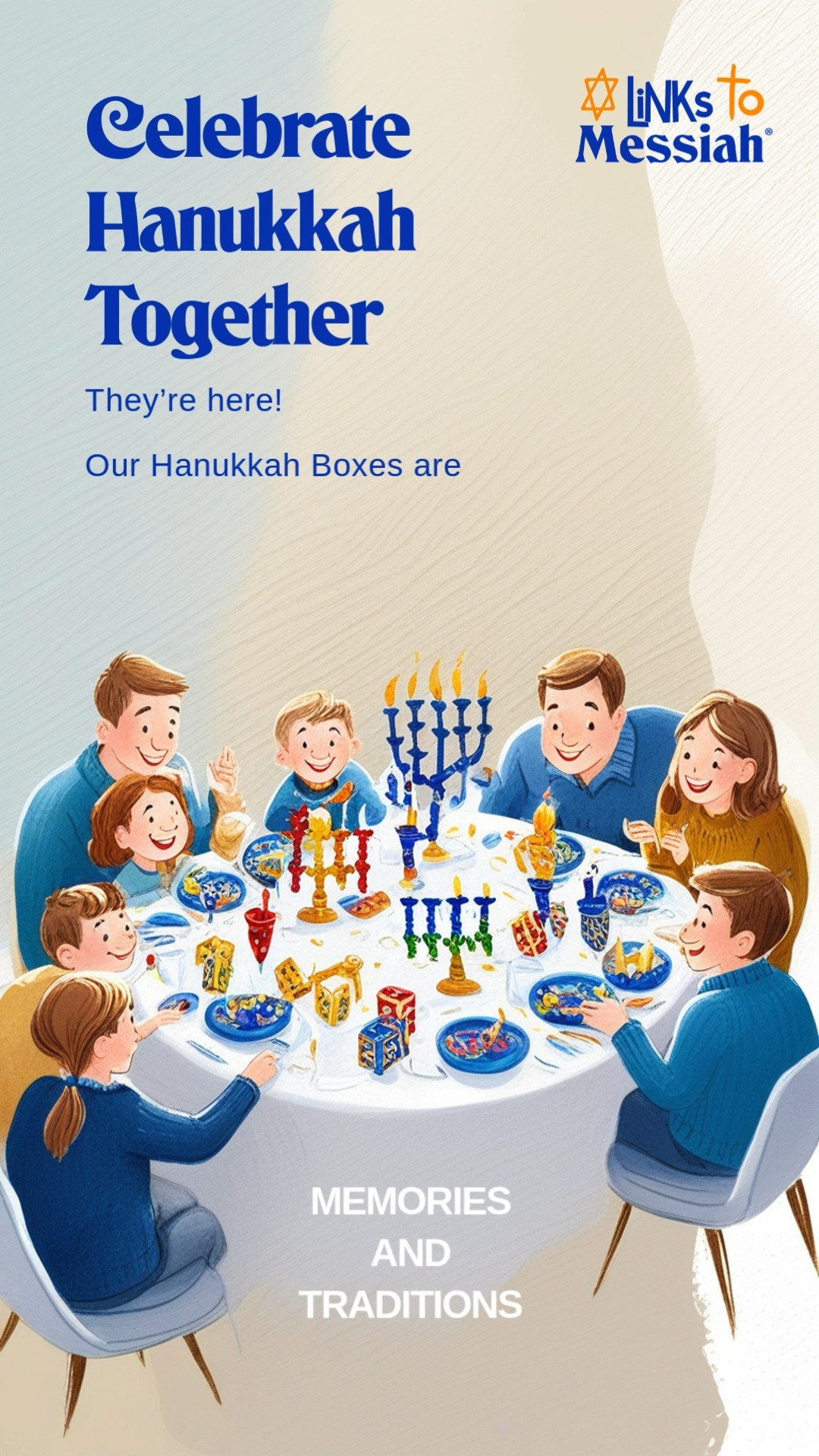 Bring the light of Jesus into your home this Hanukkah. Our Hanukkah Box ...