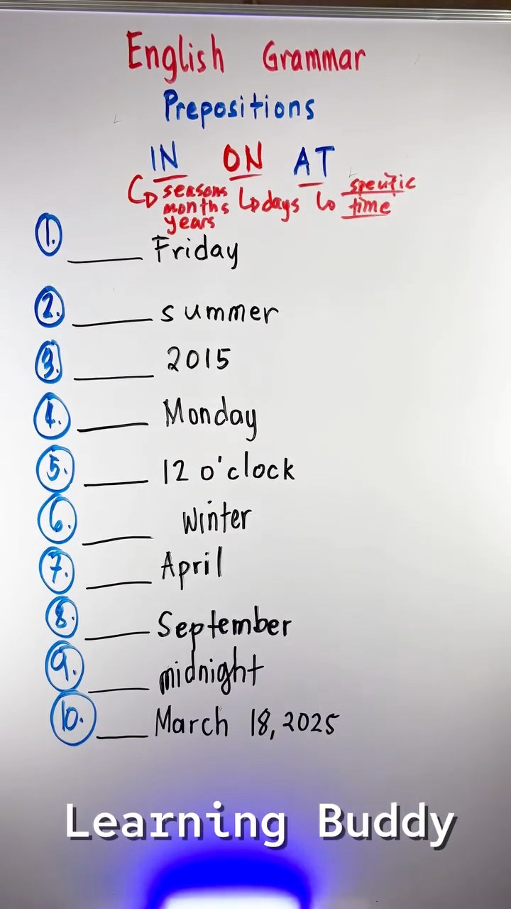 ENGLISH GRAMMAR REVIEW: VERBS & STRUCTURE ☑ #learningbuddy # ...