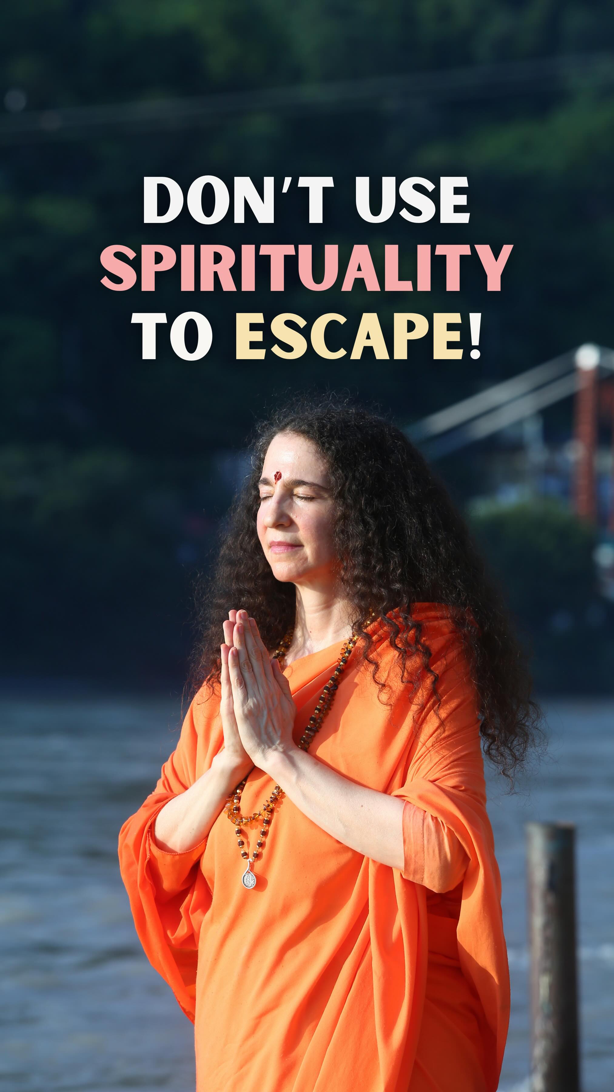 Spirituality is not about escaping the world. It is about showing up in ...