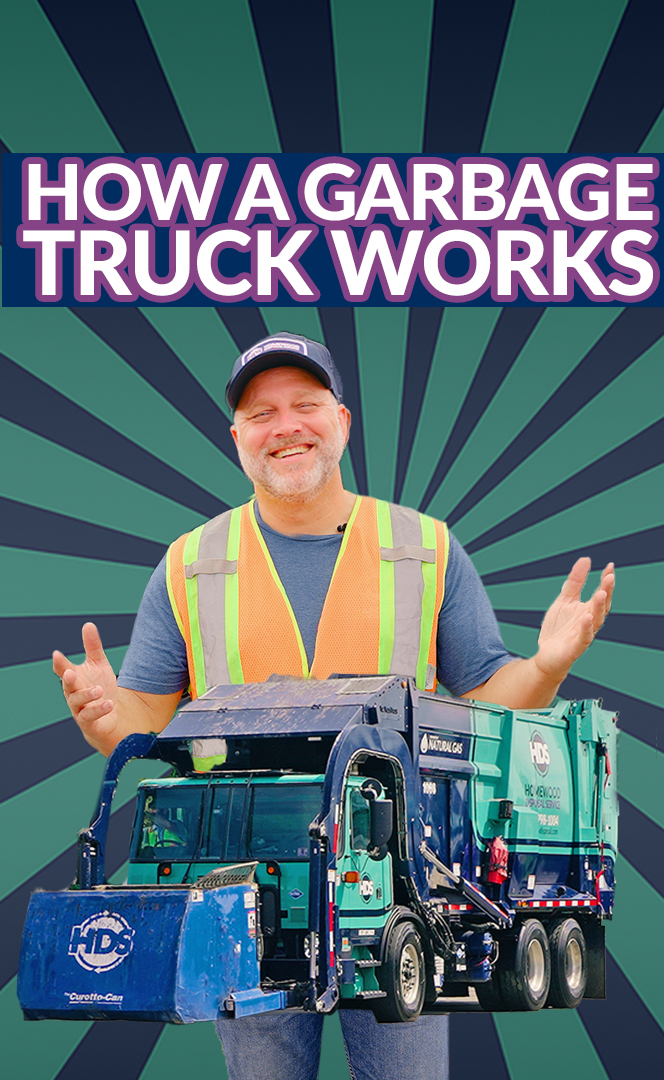 Ever wonder "How does a garbage truck work?" Well, from powerful ...