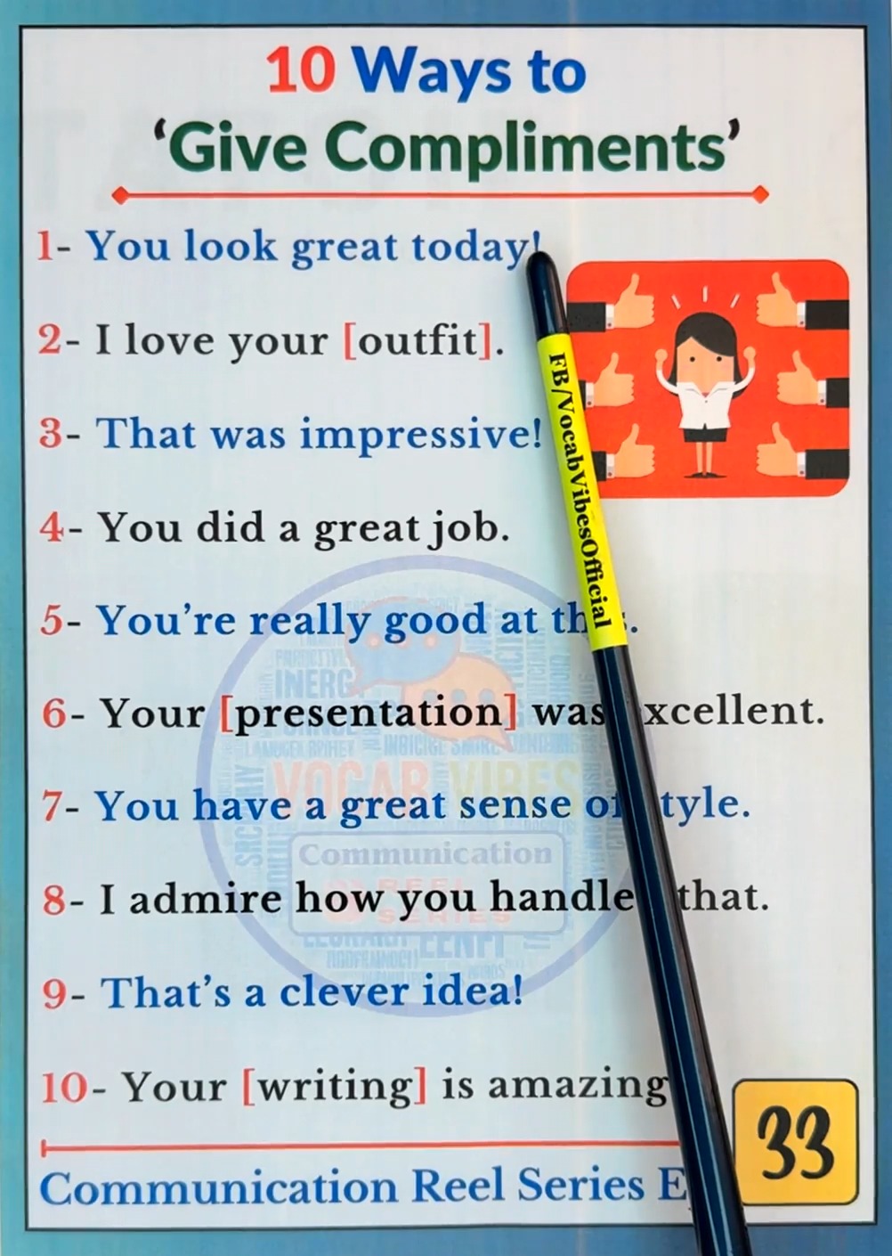 ♦️ Level up your communication skills with Vocab Vibes 👈 👉 Episode #33 ...