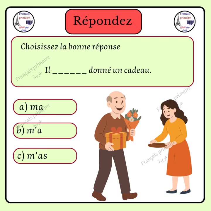 Répondez. #fblifestyle #frenchlanguage #قواعد_فرنسية #الفرنسية ...