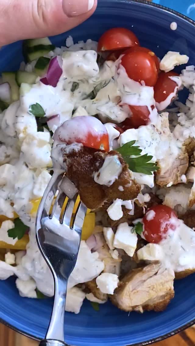 Chicken Shawarma Bowls Are As Fun To Make As They Are Delicious To Eat