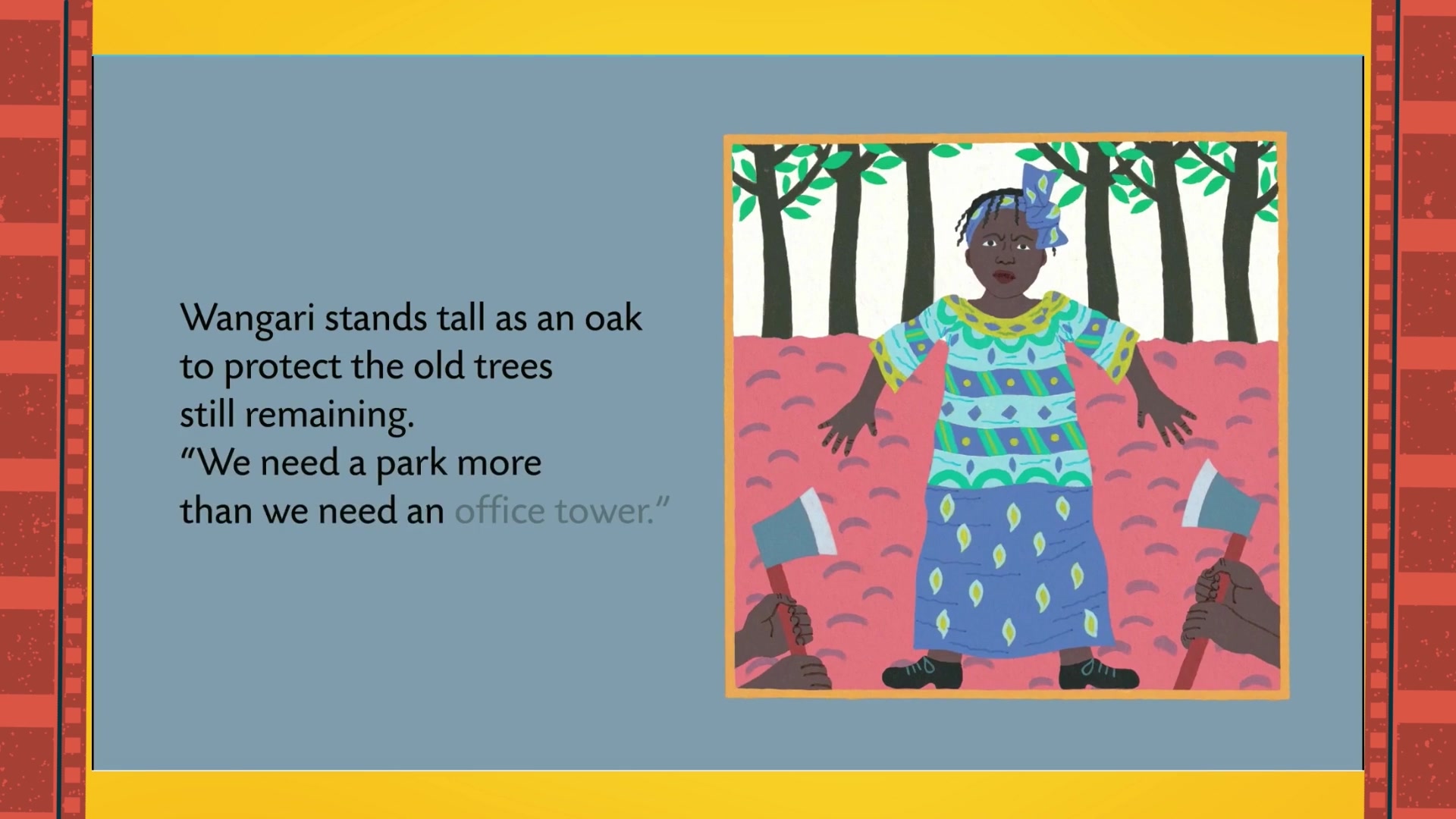 🎬DBESt Film Showing through Eco Savers Club and Yes-O . 🌳 Wangari's ...