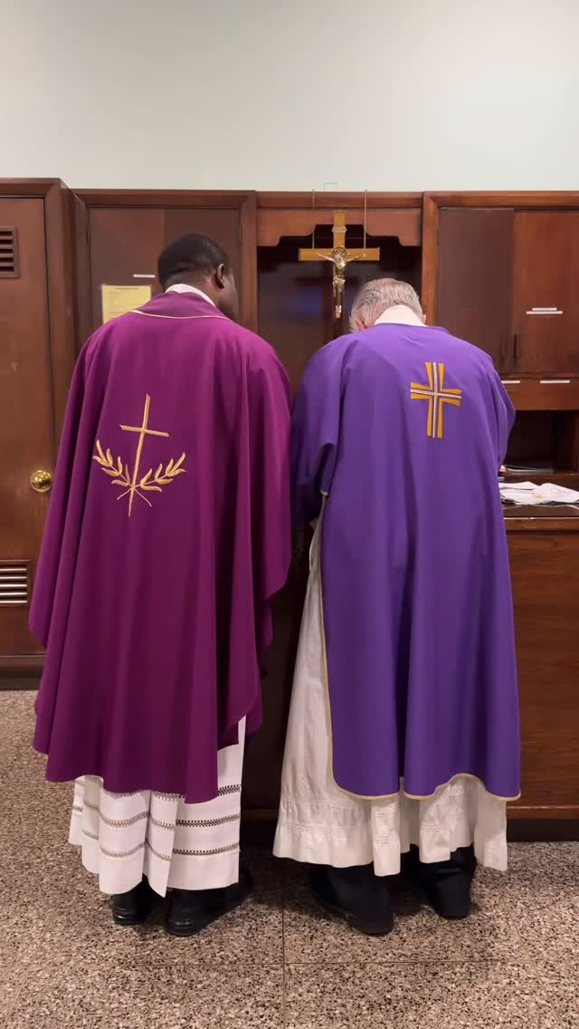 LENT 🟣 ️ In the Catholic tradition, violet (or purple) is the ...