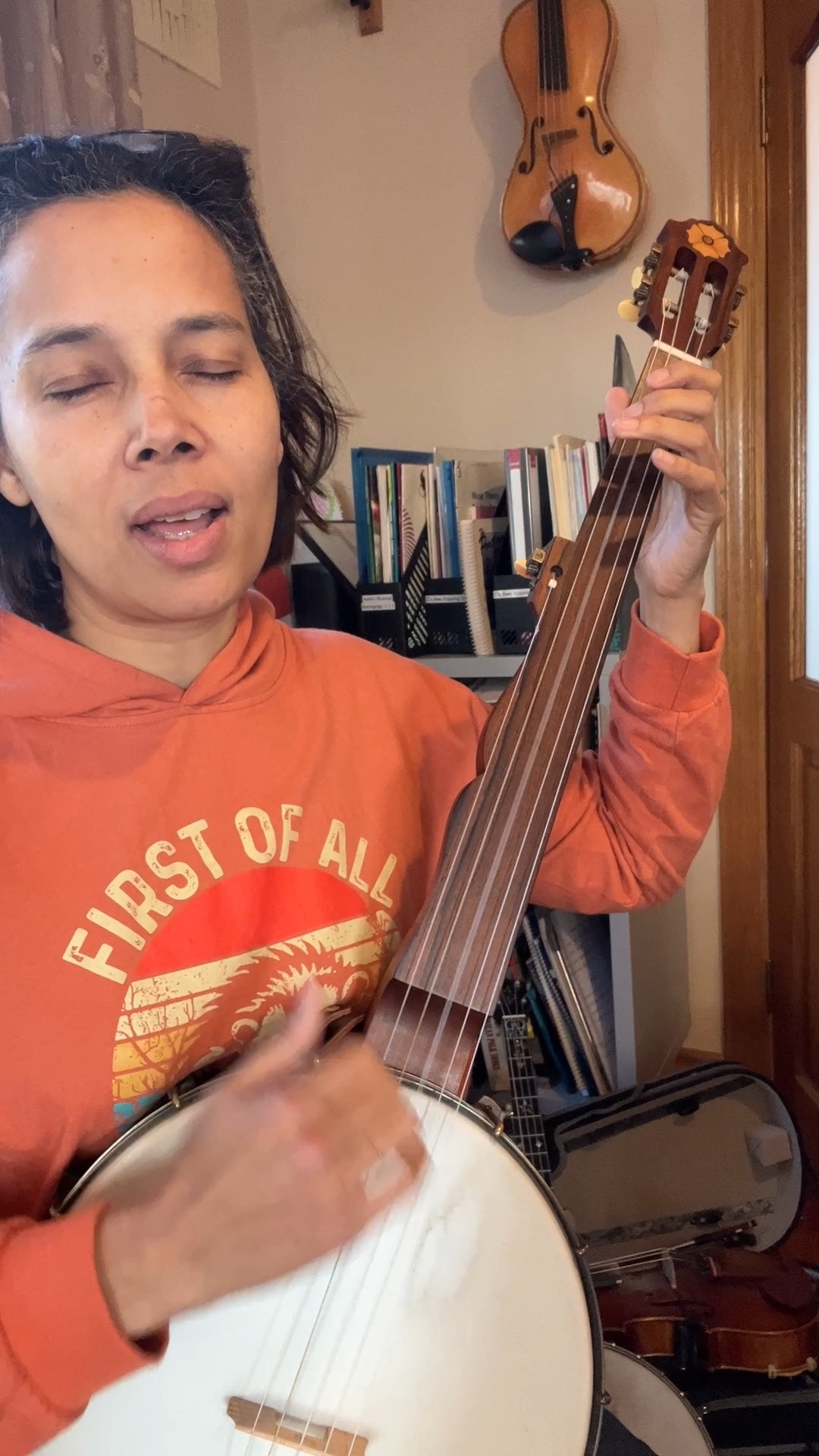 Banjo Aunti checking in - I noticed a few questions about the types of ...
