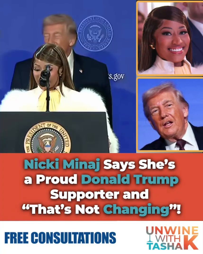 Ad — Nicki Minaj Is Standing Firm In Her Political Views Saying She