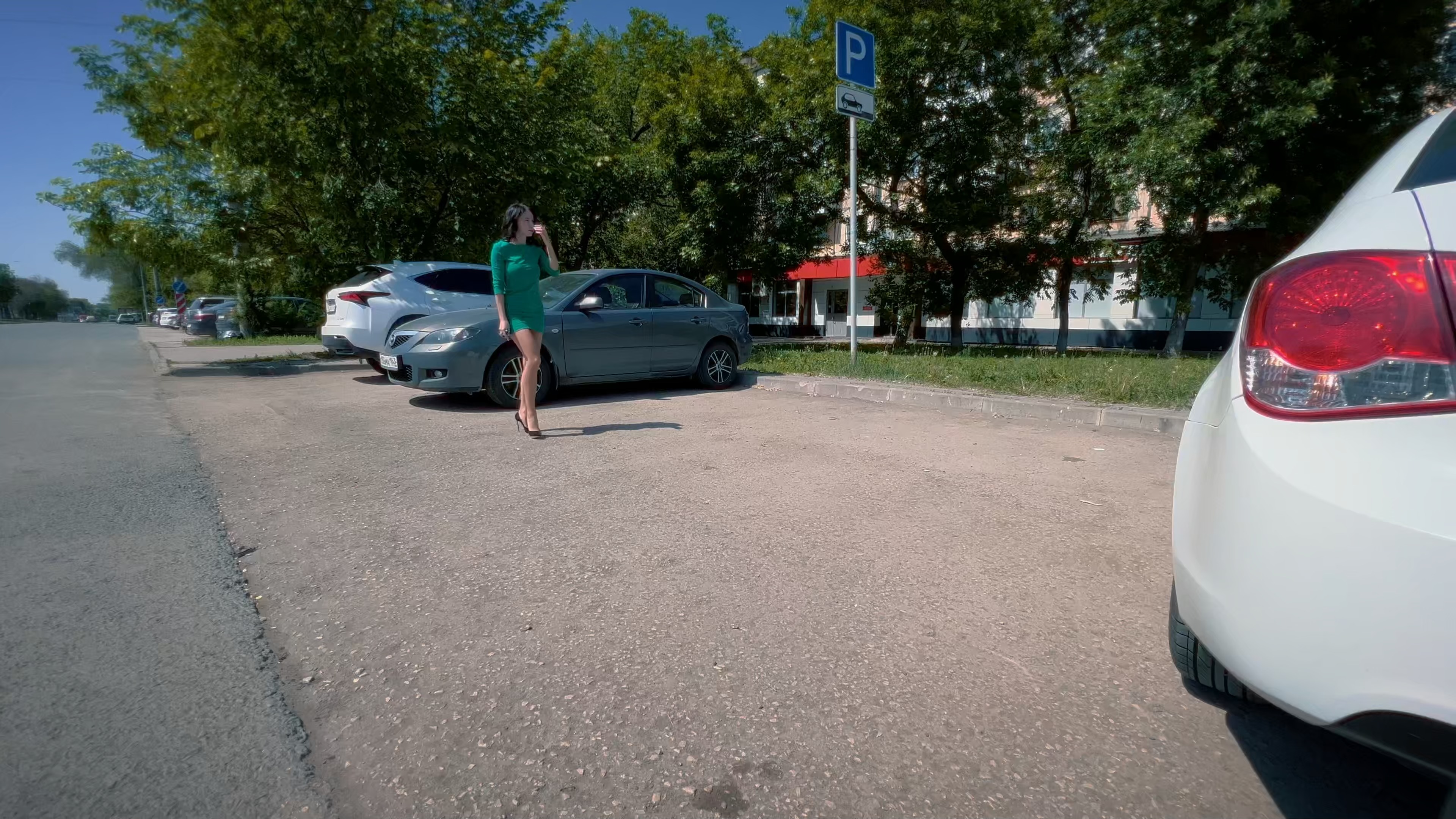 Pedal Pumping Revving Stuck Russian Girl Trailer 59 Video Recording