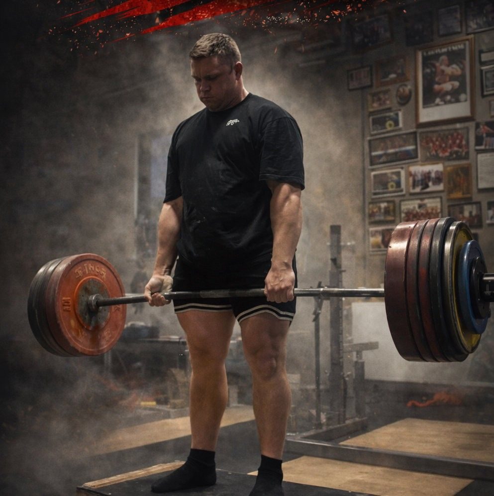 Become brutally strong with this workout 1. Max effort deadlift - 265kg ...