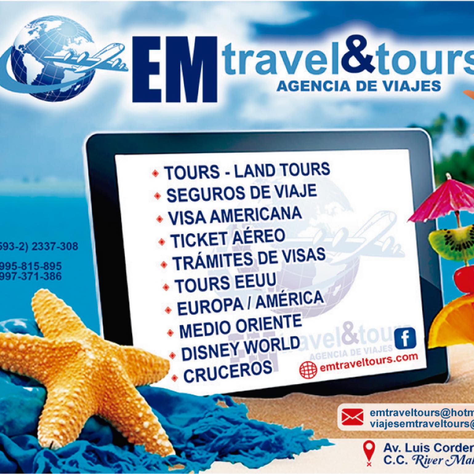 Agencia de Viajes EM Travel&Tours | Sangolquí