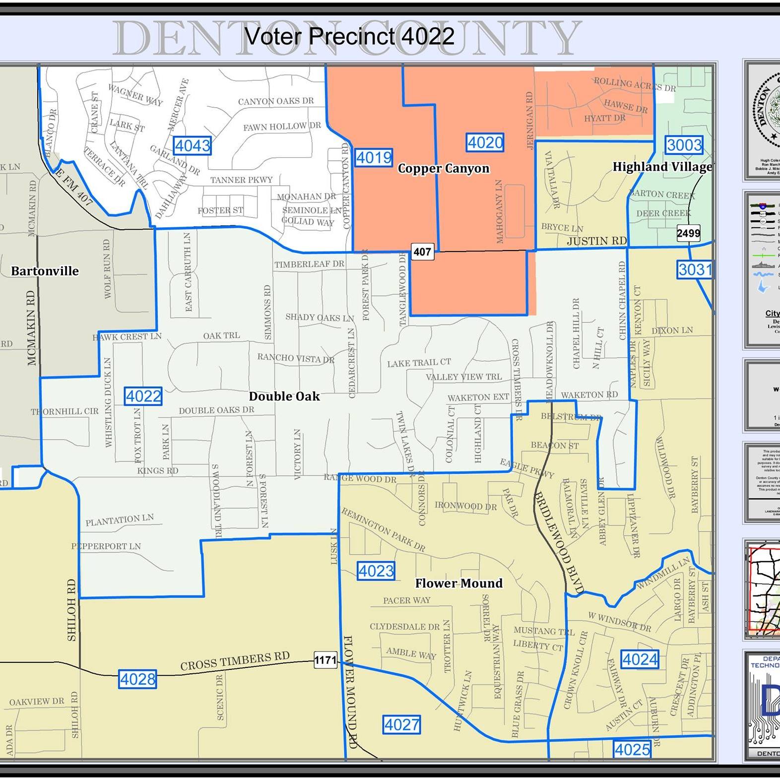 Denton County Gop Precinct 4022 Double Oak 9203