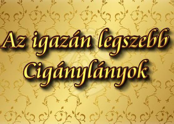 Legszebb Cigány Fiatalok