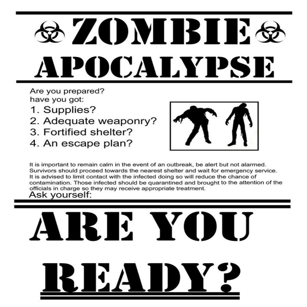 Surviving the Zombie Apocalypse