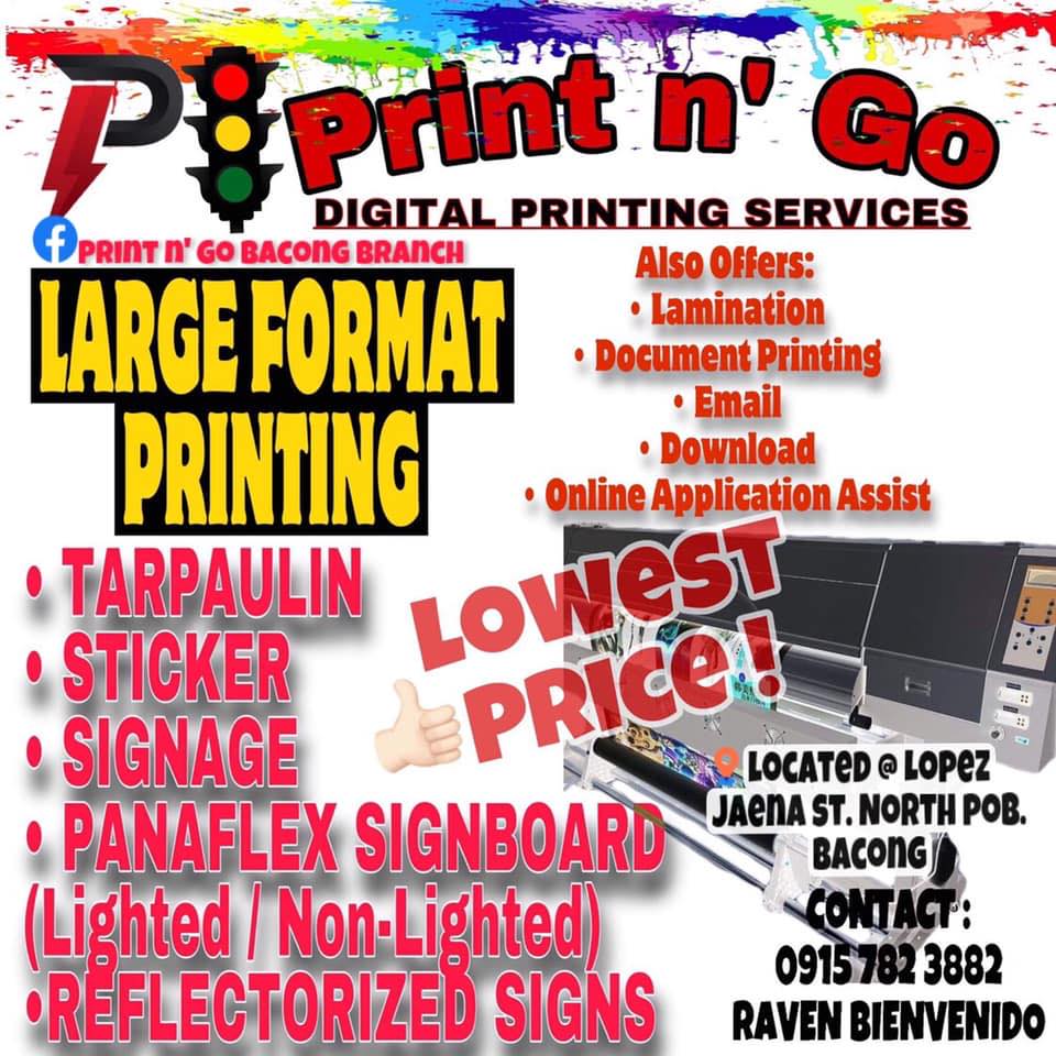 Print n' Go Bacong Branch | Bacong