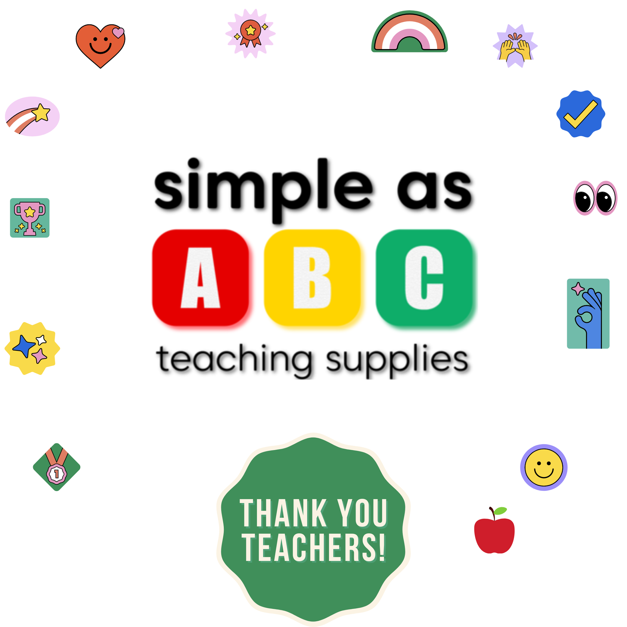 Simple As ABC Teacher Supplies
