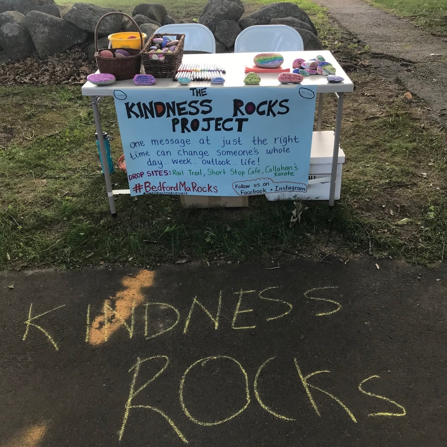 The Kindness Rocks Project Bedford, MA