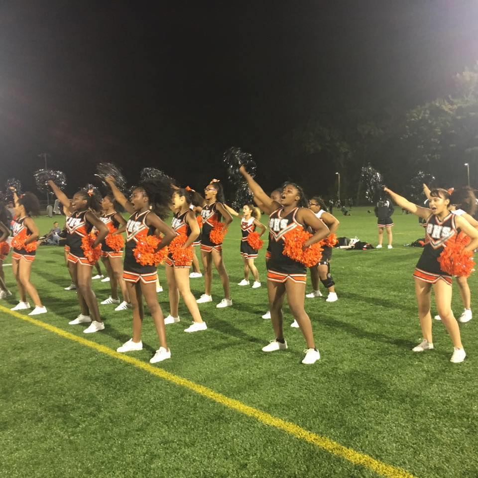 Lady Bengal Cheerleaders At Brighton High School