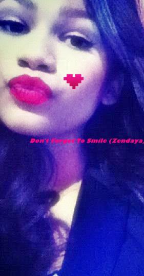 Dont Forget To Smile Zendaya