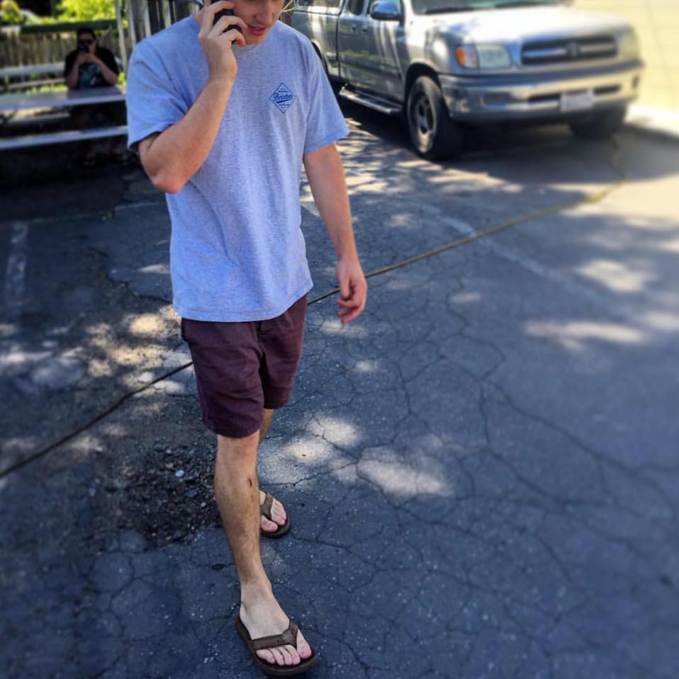 Candid Jock Feet