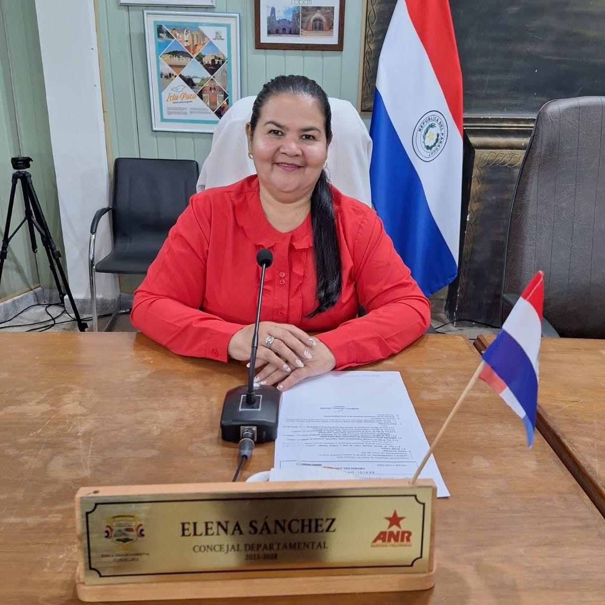Elenita Sánchez Concejal Departamental