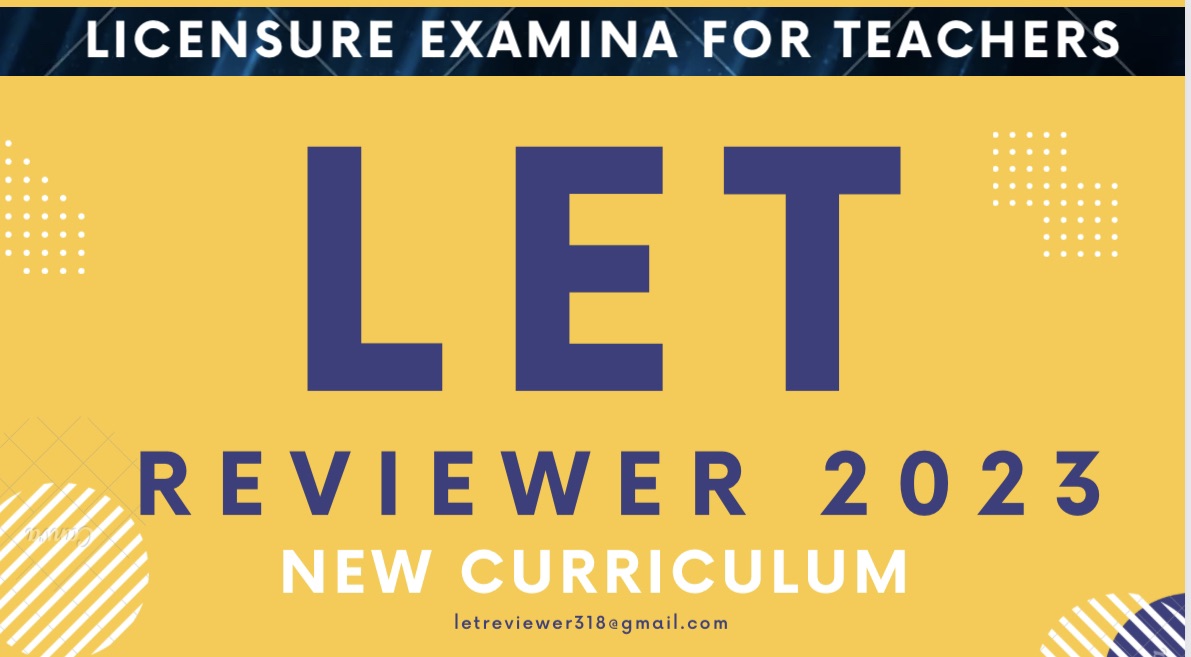 LET Reviewer | Manila