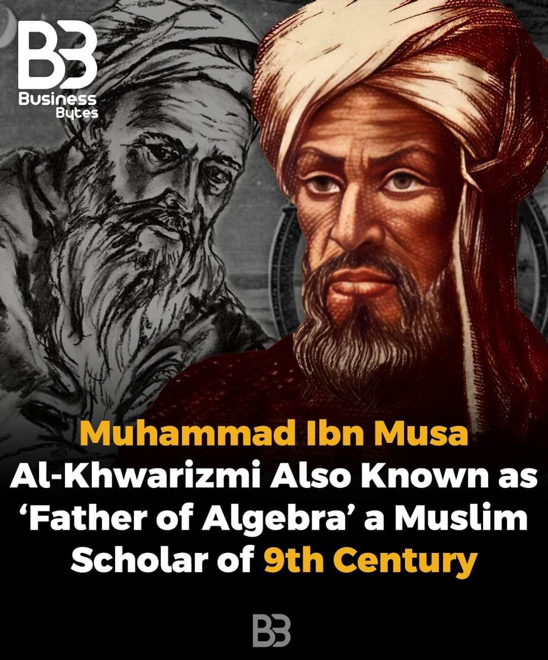 Online - Muhammad ibn Musa al-Khwarizmi, a prominent 9th-century Muslim ...