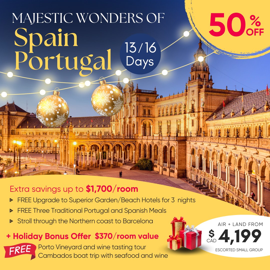 TripOppo - 🎄 Holiday Sale 50% OFF Our Best Spain &... | Facebook