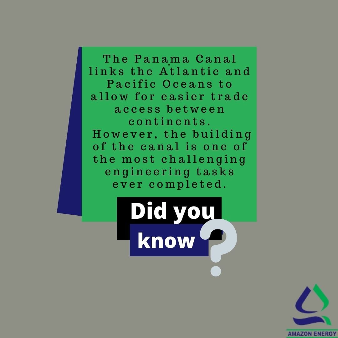 Amazon Energy - Facts- Construction of the Panama Canal began in 1881 ...