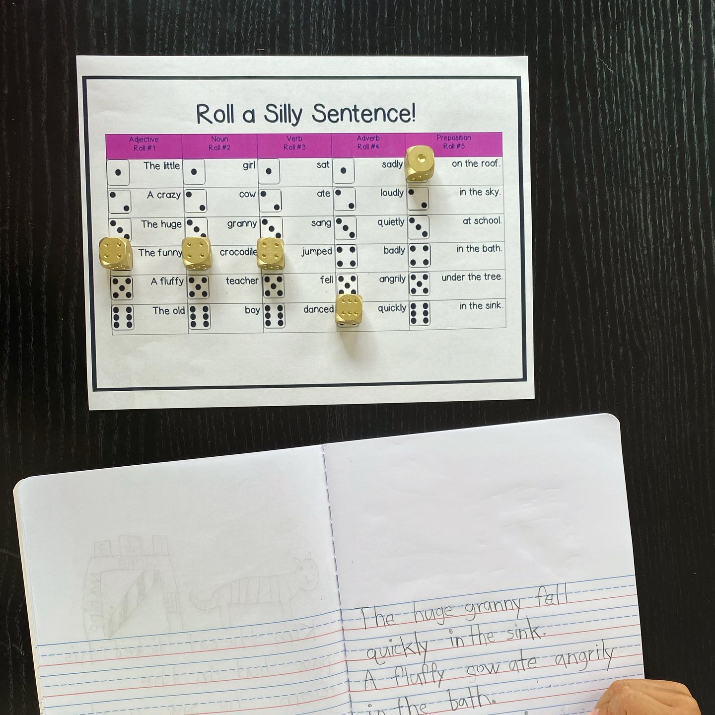 The Anti-Tutor - Roll a silly sentence 🤪 🎲 This is a fun... | Facebook