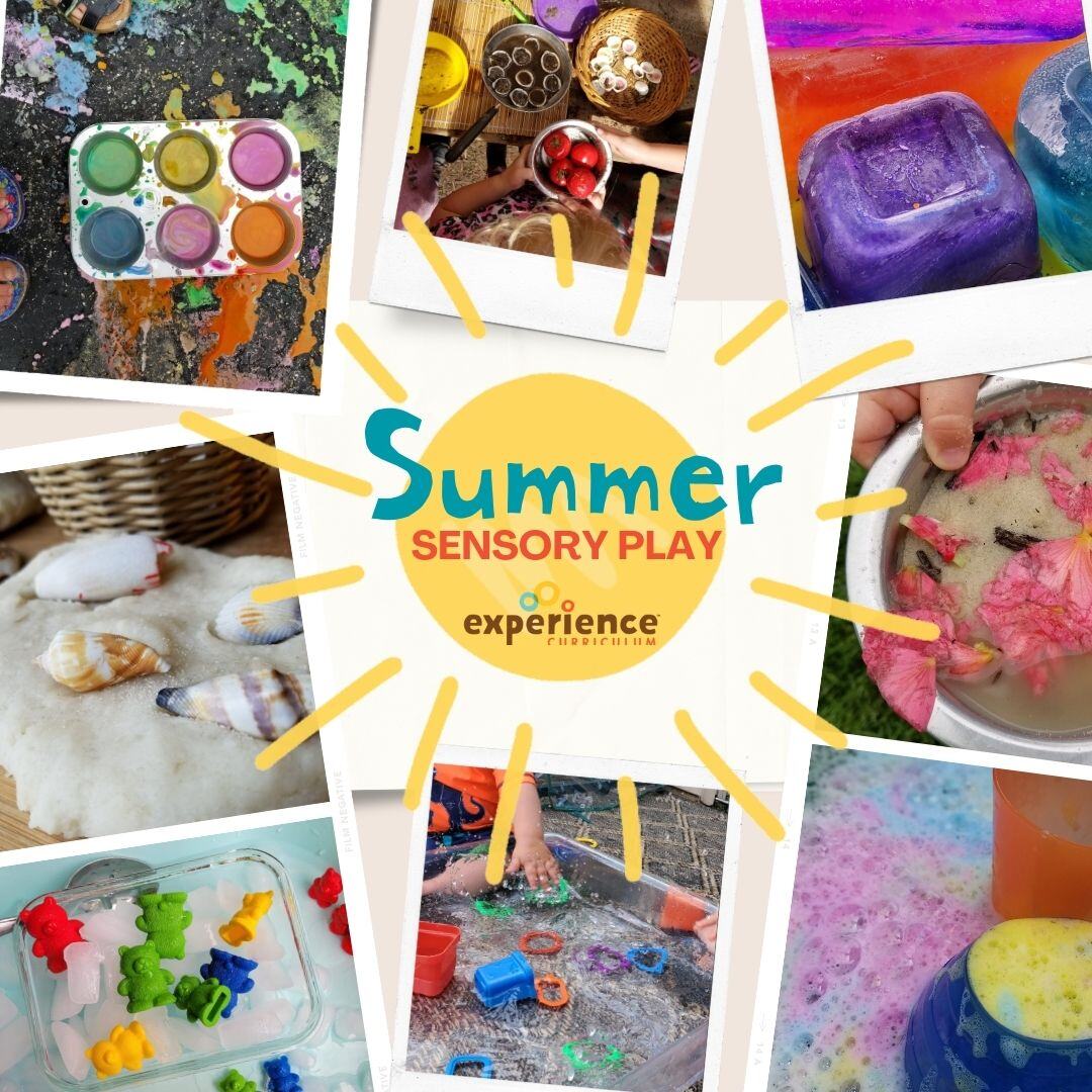 🌈 Summer Sensory Fun! 🌊 Cool off... - Experience Curriculum