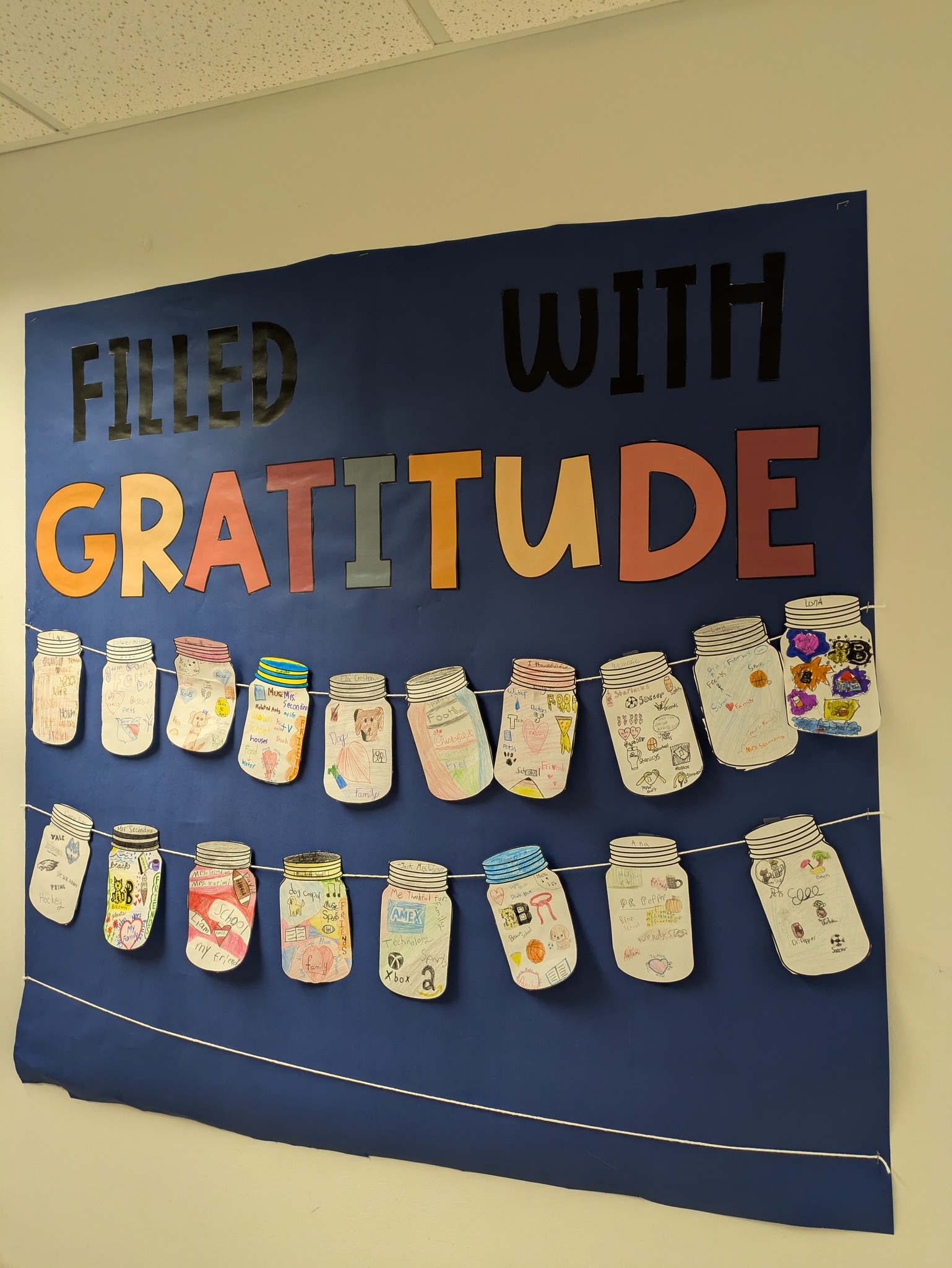 Bulletin Board Ideas For Gratitude