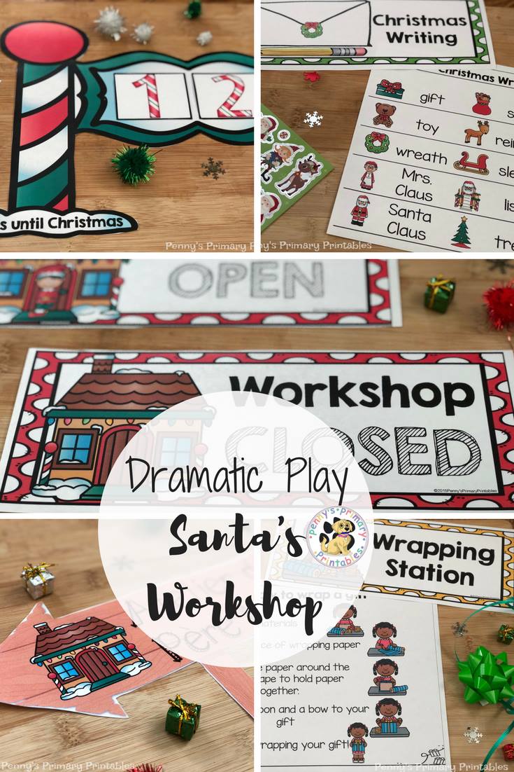This Santa's Workshop... - Penny's Primary Printables