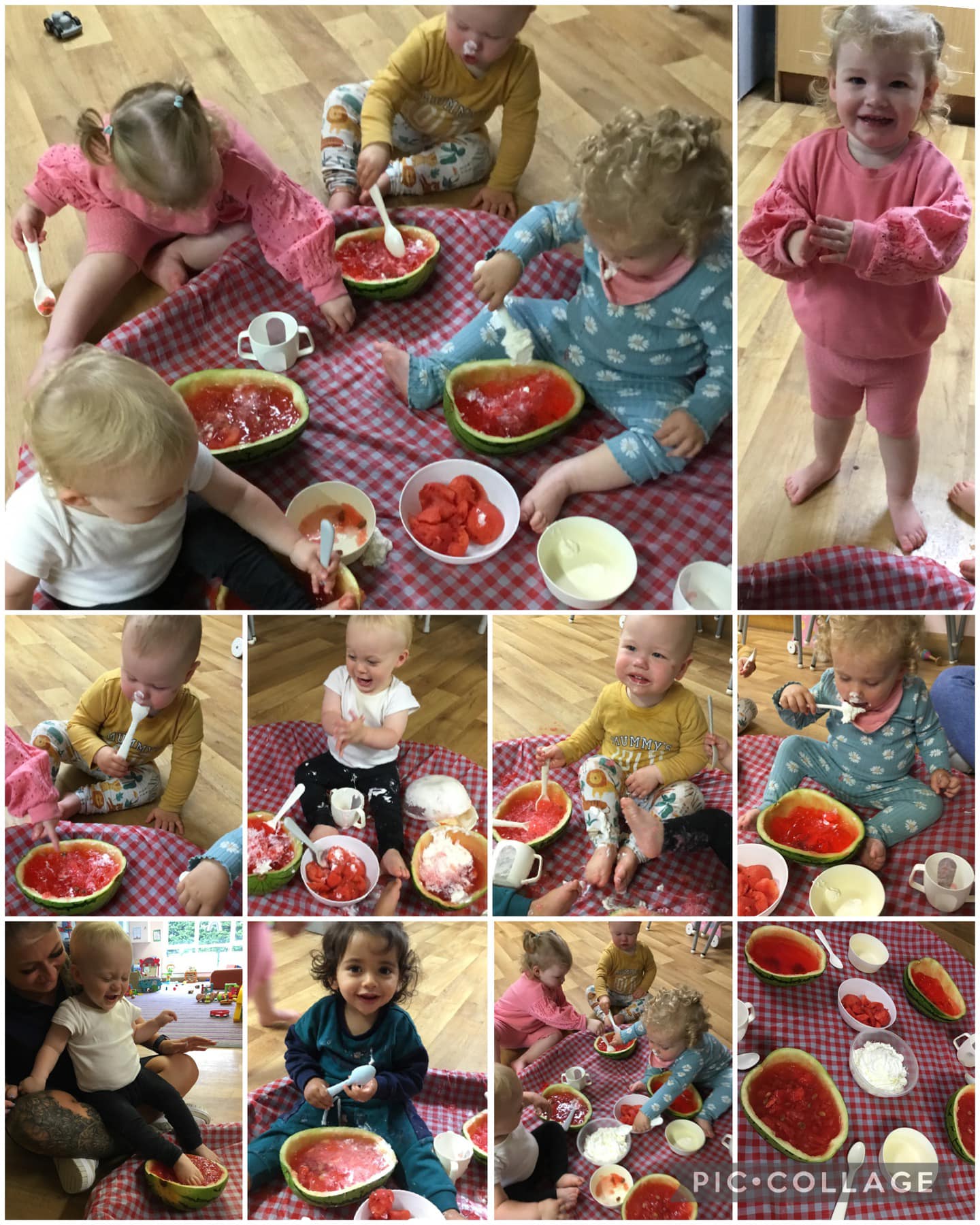 🍉 Babies loved our watermelon... - Little Bears Day Nursery
