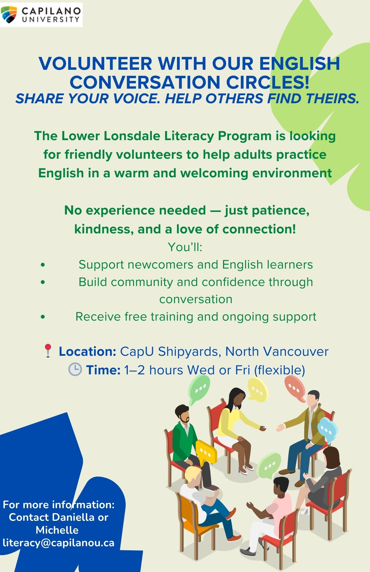 Lower Lonsdale Neighbours Hi Everyone We Are Looking For Volunteers