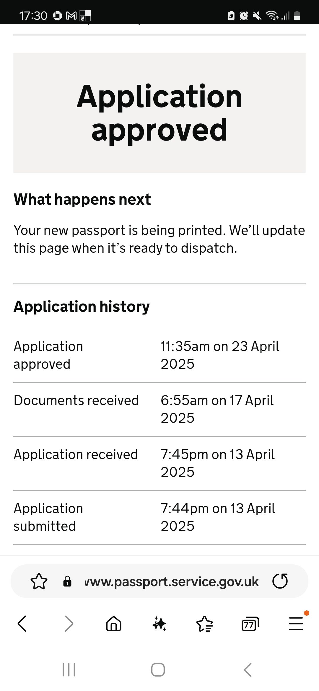 Passport Waiting Time Uk Approved Today At Hh Facebook 2770