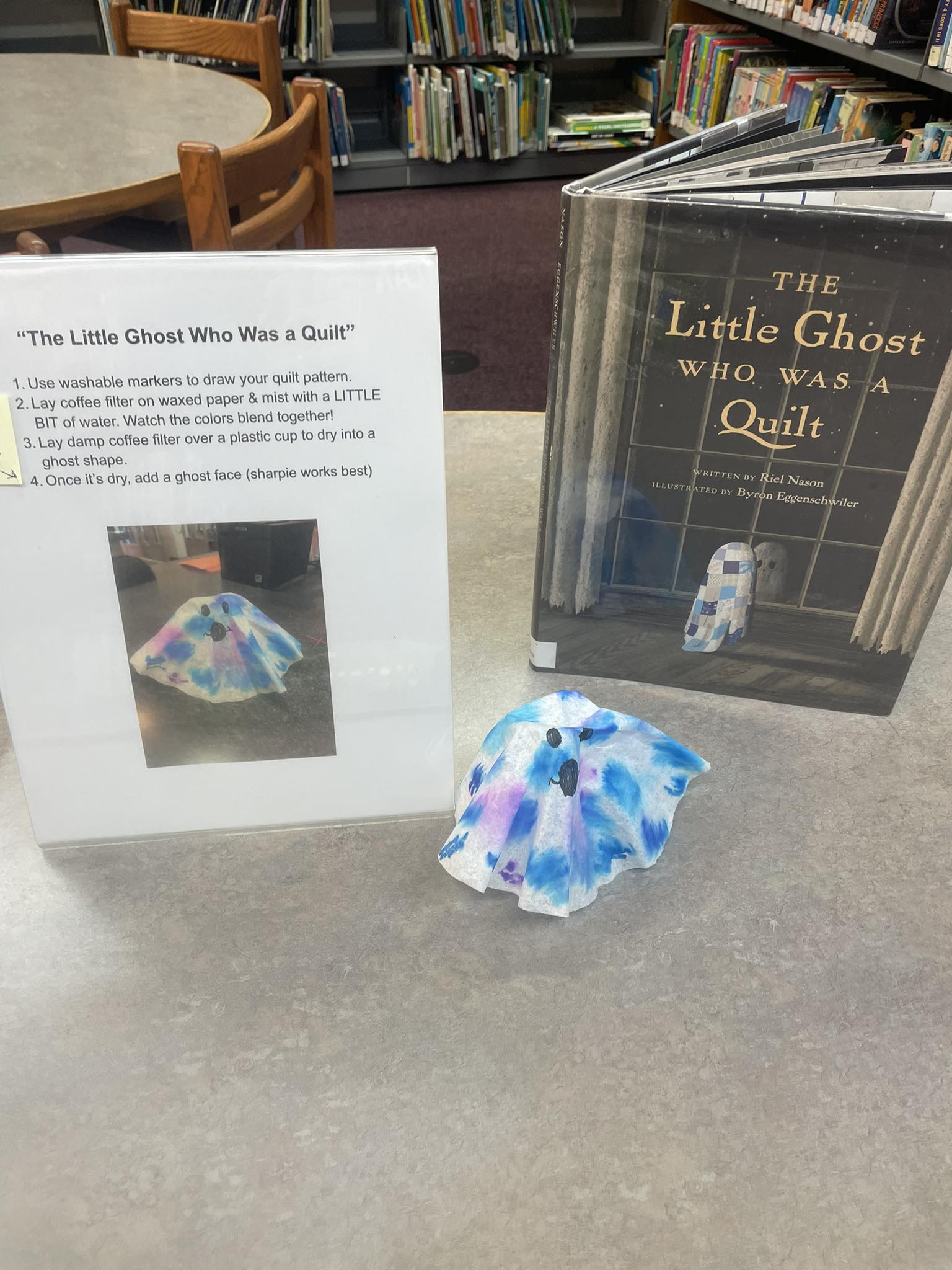 Library Program Ideas: A Sharing Space | Had this out as a drop in ...