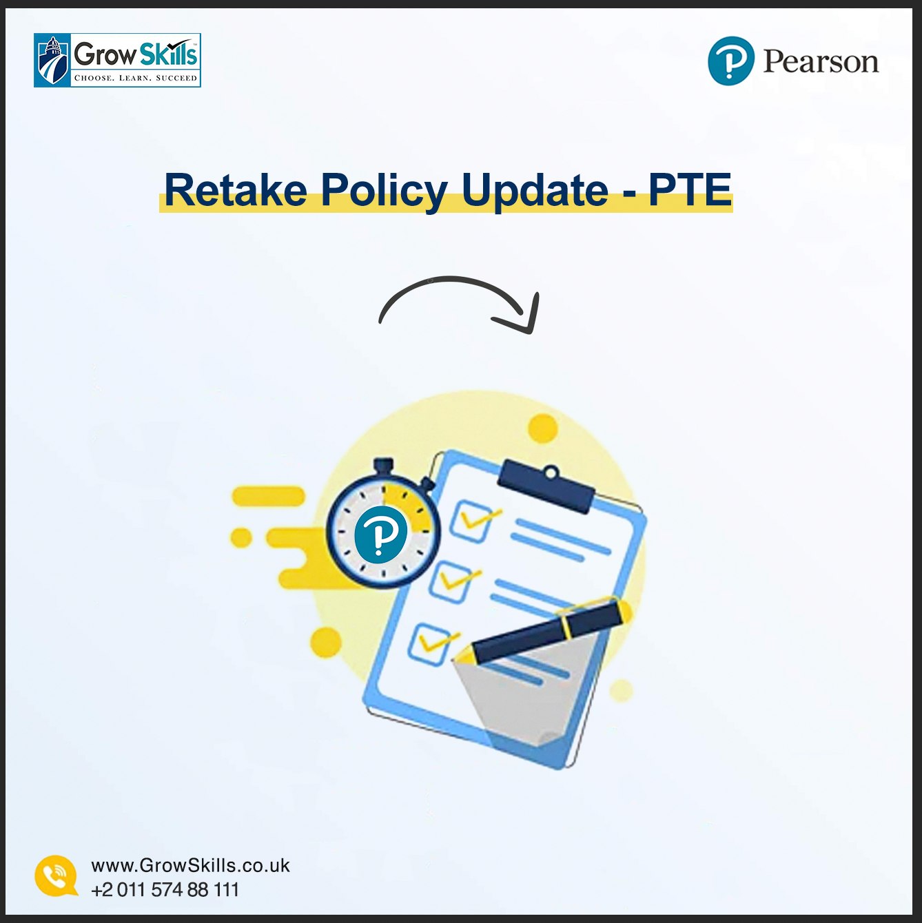 PTE - ⚠️ Important Guidelines: PTE Retake Policy Effective from 8th ...