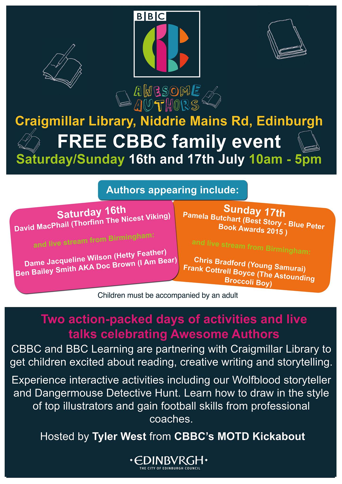 Craigmillar Library - Don't forget we're having a special CBBC Awesome ...