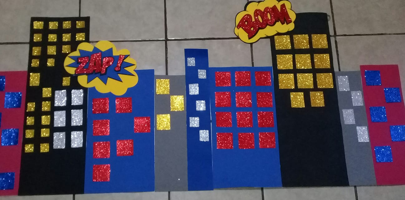Edificios De Super Heroes Maka Decoraciones Y Eventos