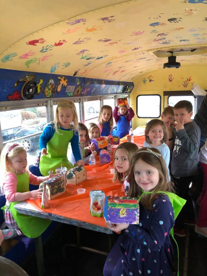 The Art Bus Happy Birthday Emma Alli And Elli 5603