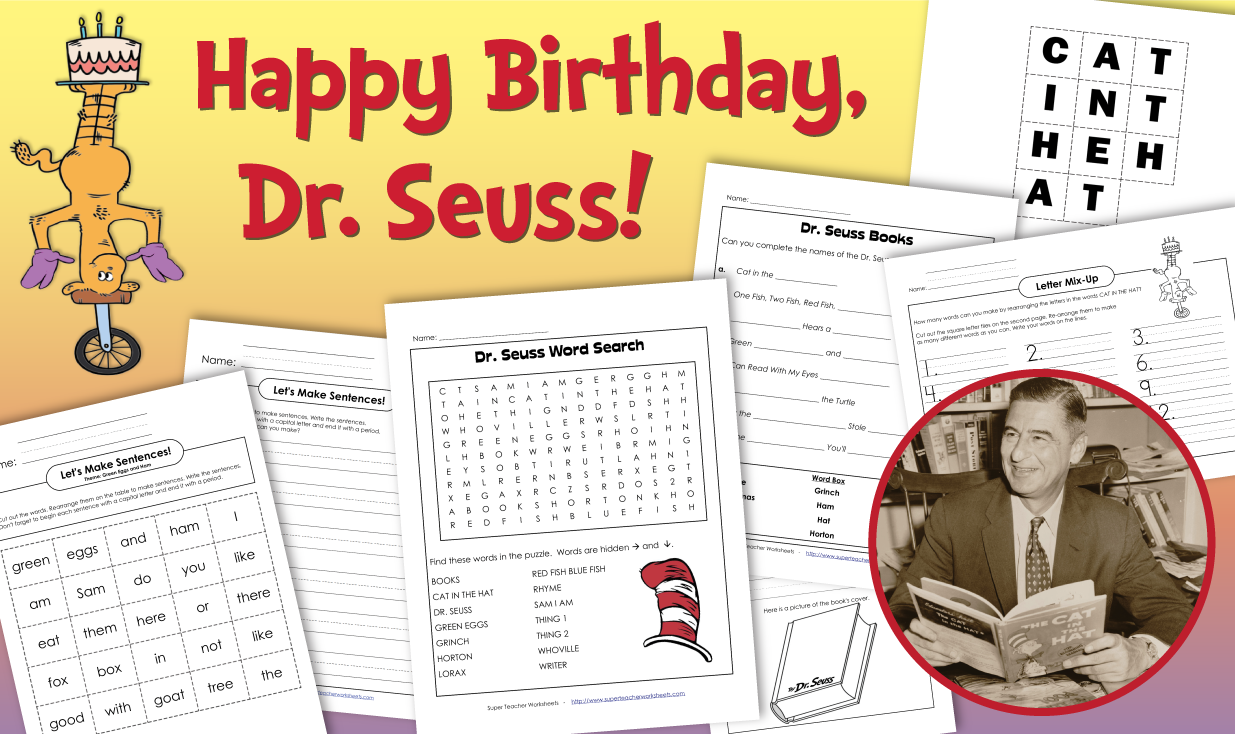It's a celebration! Friday,... - Super Teacher Worksheets | Facebook