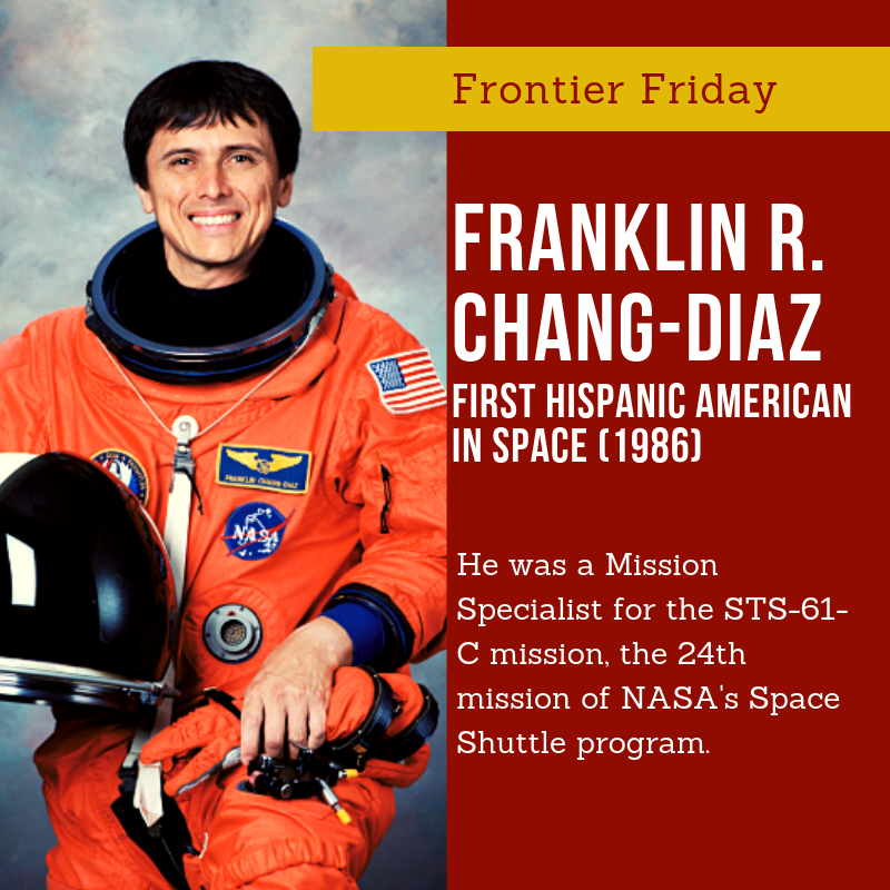 Space Shuttle Astronaut Franklin Diaz First Hispanic #Astronaut In