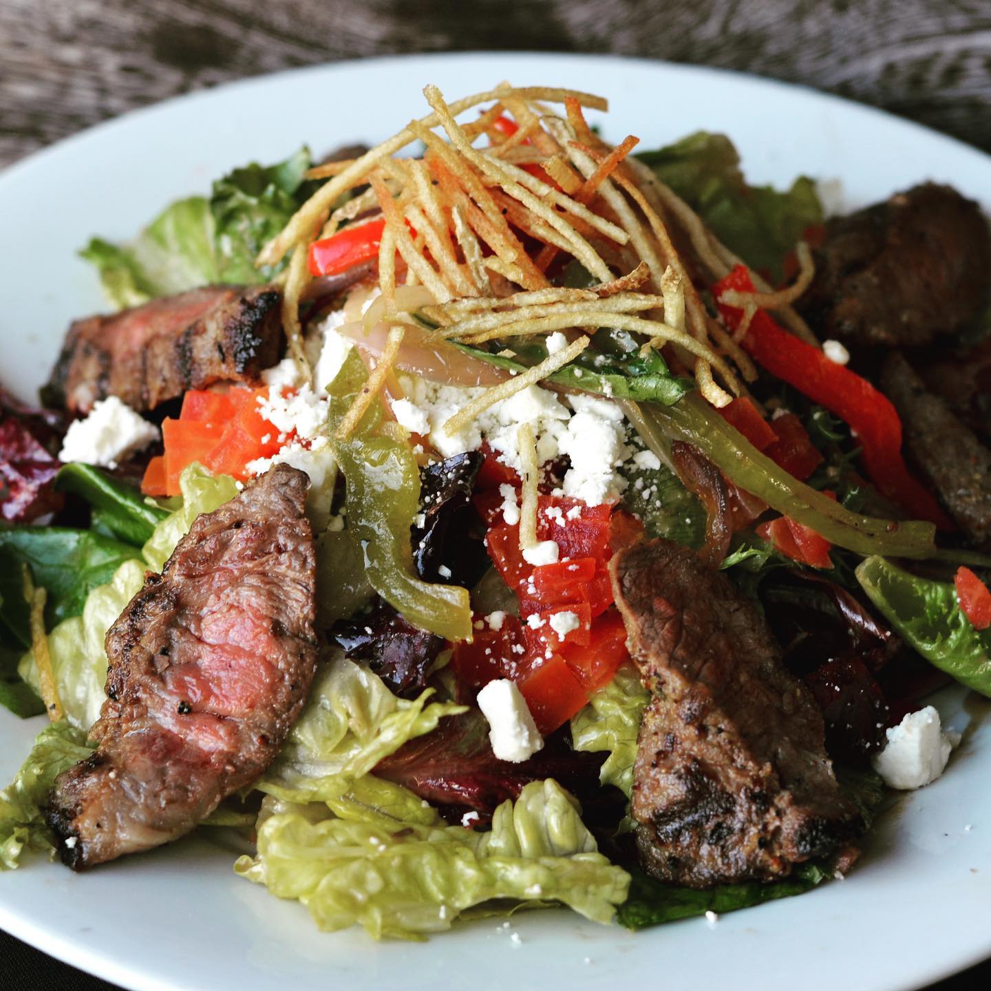 Mama Stortinis Restaurant And Bar Our Picnic Flat Iron Steak Salad Is
