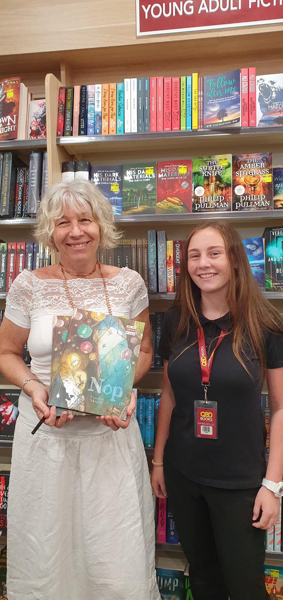 QBD Books - The lovely Caroline Magerl popped by our...