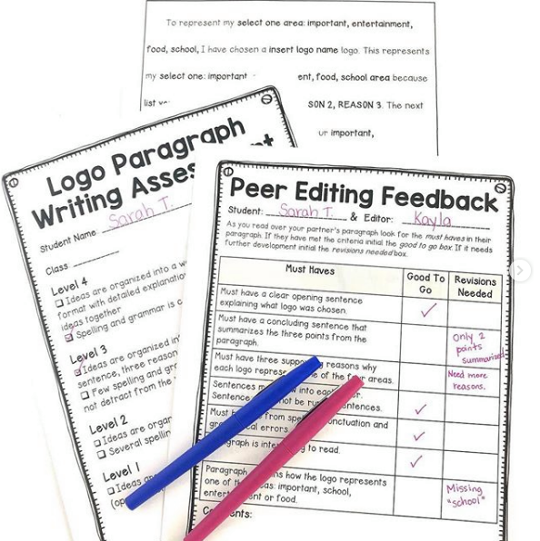 Teachers Pay Teachers - My Life in Logos by 2 Peas and a Dog Teaching ...