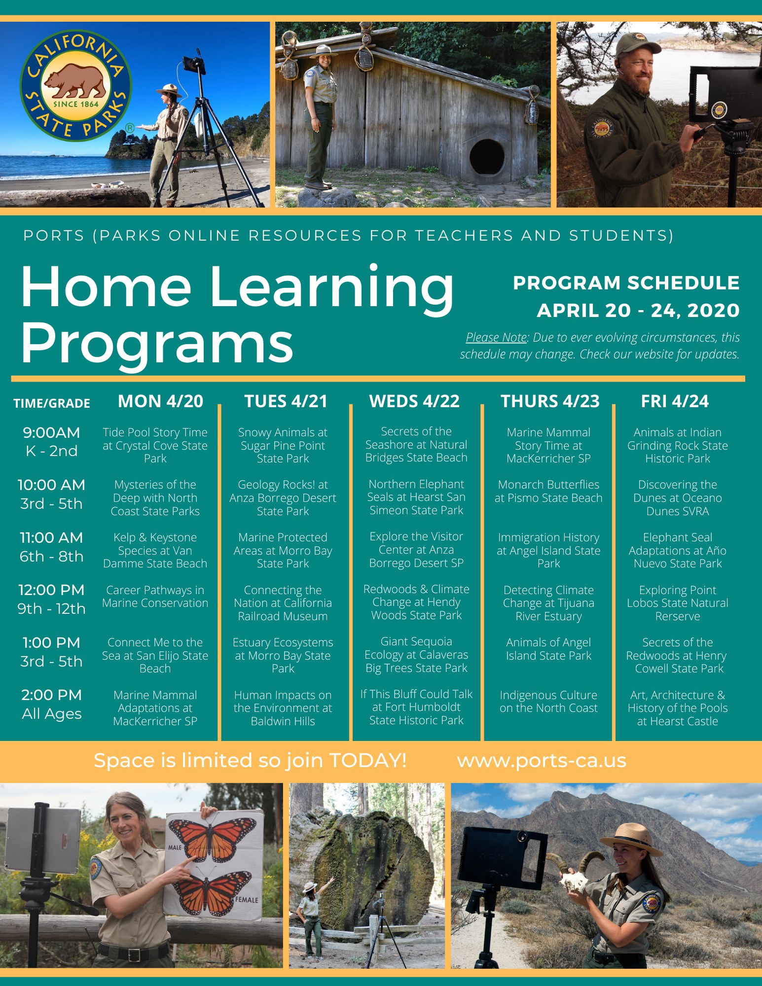 Ca... - California State Parks PORTS Distance Learning Program