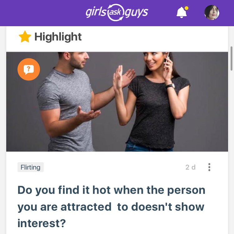 Girlsaskguys Do You Find It Hot When The Person You Are
